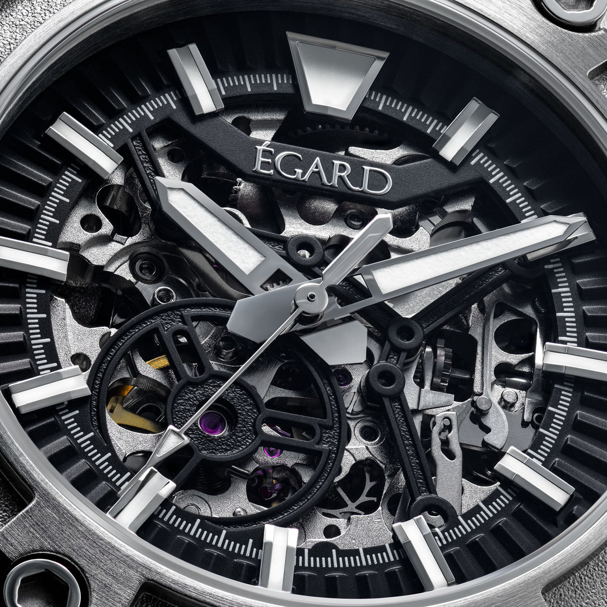 King Ocean Skeleton Steel – Egard Watch Company